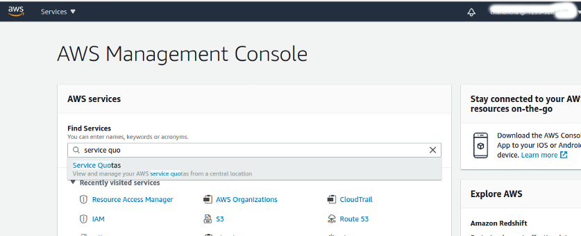 Handing Service Quotas in AWS. Using the Service Quota Console | by Crishantha Nanayakkara | Medium