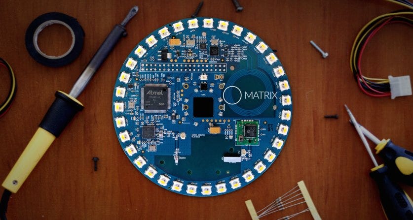 The MATRIX Creator is an IoT-Ready Dev Board for the Raspberry Pi 3 ...