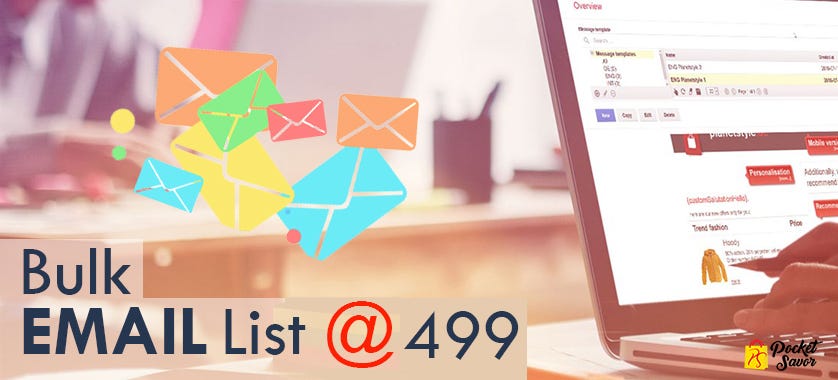Bulk Cheap Email Lists for Sale (4999+ Users) | by Pocket Savor | Medium
