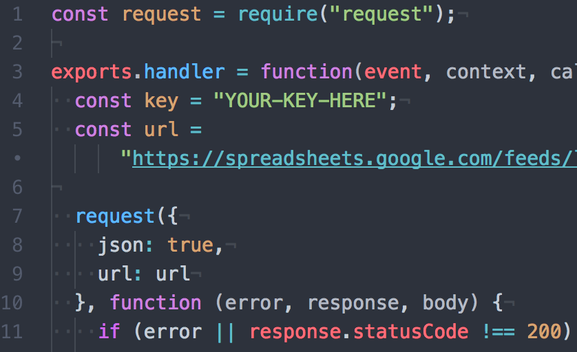 Google Sheets + AWS Lambda = JSON backend 😎 | by Jonne | Medium