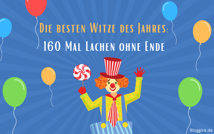 Die besten Witze des Jahres: 160 Mal Lachen ohne Ende - Bloggink.de ...
