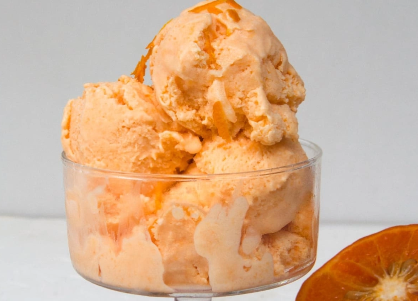 Orange Ice Cream. Orange ice cream is a refreshing and… | by Sadia ...