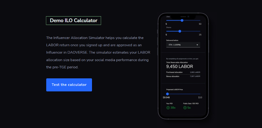 Kalkulator ILO Sudah Aktif!. Kalkulator ILO DAO Labs | by X-RAY | DAO ... Kalkulator ILO Sudah Aktif!. Kalkulator ILO DAO Labs | by X-RAY | DAO ...