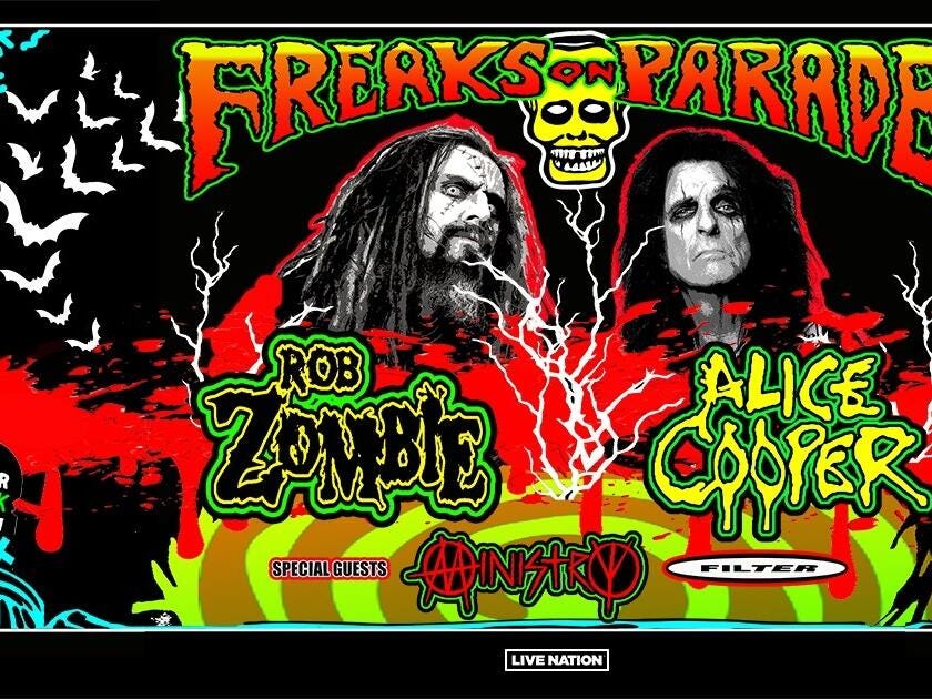 A Look At Rob Zombie, Alice Cooper, Ministry & Filter At Jones Beach ...