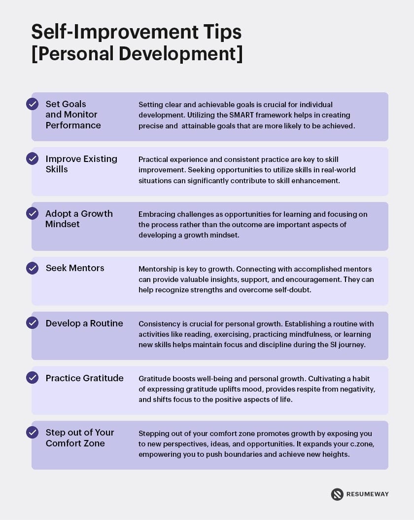 how to develop a personal growth routine | by Jamie Walker | Aug, 2024 ...