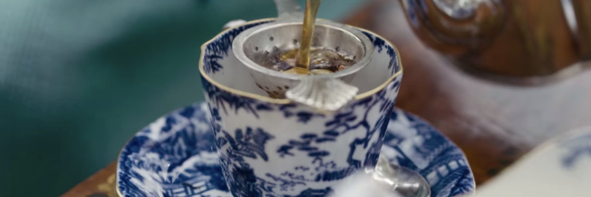 Discovering Bridgerton’s Favorite Blue & White: Blue Mikado | by Dr ...