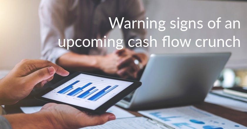 5 warning signs of an upcoming cash flow crunch | by CardUp | The ...