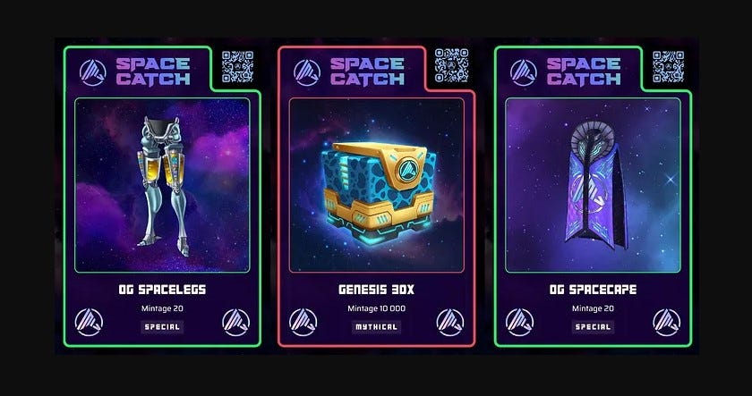 SpaceCatch NFTs: Unlocking the Metaverse’s Play-to-Earn Potential | by KULEMANAKASHI | Medium