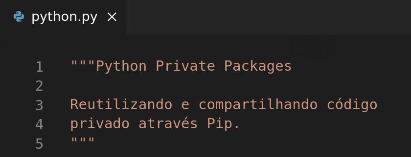 Pacotes Privados em Python. Como reutilizar código de forma fácil… | by ...