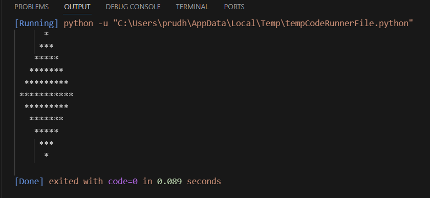 Patterns Using Python Language. Exploring and creating patterns in… | by Kushal Prudhivi | Dec ...