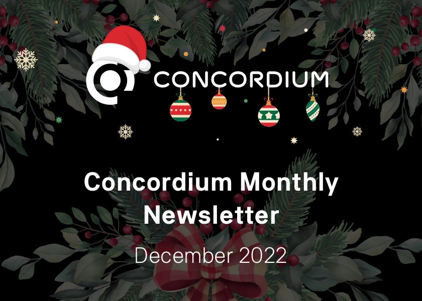 Concordium Monthly Newsletter. General Updates 🎙️ | by Concordium | Medium