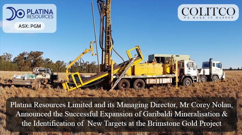 Platina Resources Limited and its Managing Director, Mr Corey Nolan ...