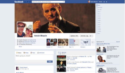 Original Facebook Layout
