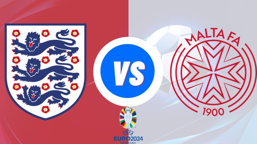 England vs Malta Euro 2024 Showdown: Three Lions Eye Victory Despite ...