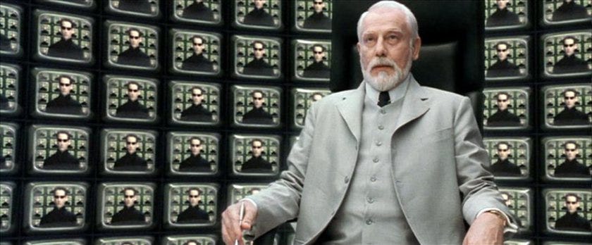 Lessons from the Matrix — The Architect | by Greg Anderson | Creative ...
