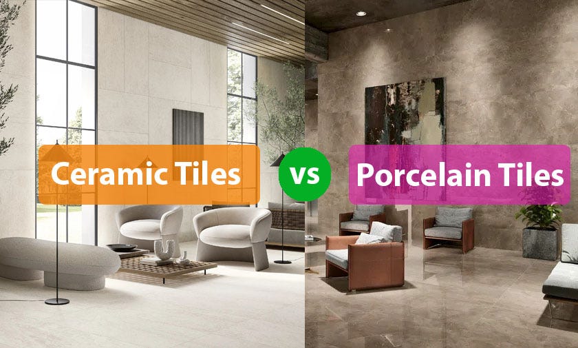 Ceramic Tiles vs. Porcelain Tiles: Unveiling the Differences and ...