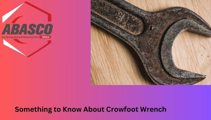 Something to Know About Crowfoot Wrench - Tools suppliers in UAE Dubai ...