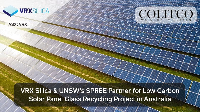 VRX Silica Limited Partners with UNSW for Innovative Solar Panel Glass ...