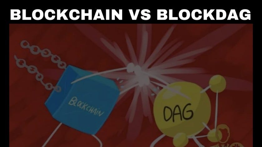 Major Differences Between Blockchain and BlockDag | Blockchain vs BlockDag In the digital world ...