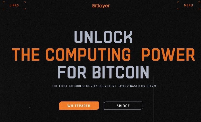 BITLAYER___ THE COMPUTING POWER OF BITCOIN ECOSYSTEM. | by Ak Usman | Mar, 2024 | Medium