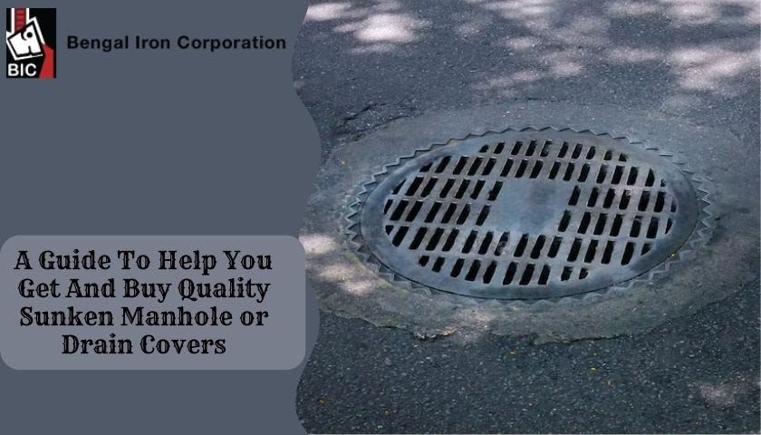A Guide To Help You Get And Buy Quality Sunken Manhole or Drain Covers ...