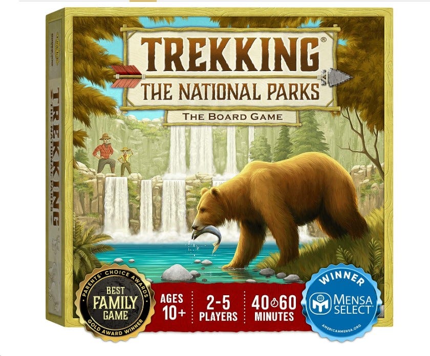 Trekking The National Parks — The Award-Winning Strategy Board Game for ...