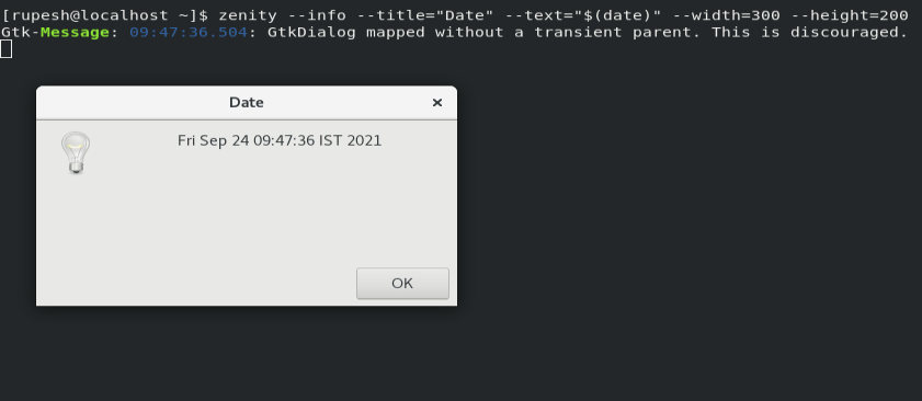 Exploring Zenity Commands - Rupesh Jha - Medium