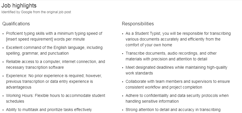 Student typing jobs from home. Job highlights | by Liaqathira | Apr ...
