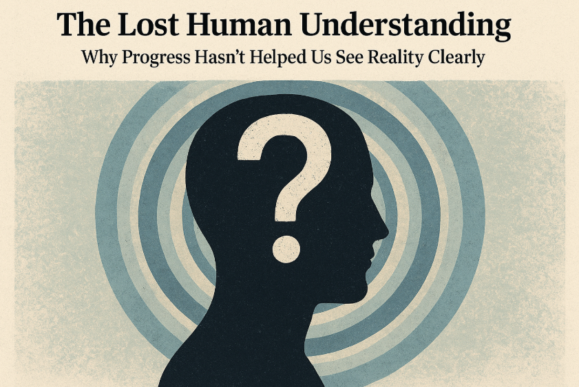 The Lost Human Understanding: Why Progress Hasn’t Helped Us See Reality ...
