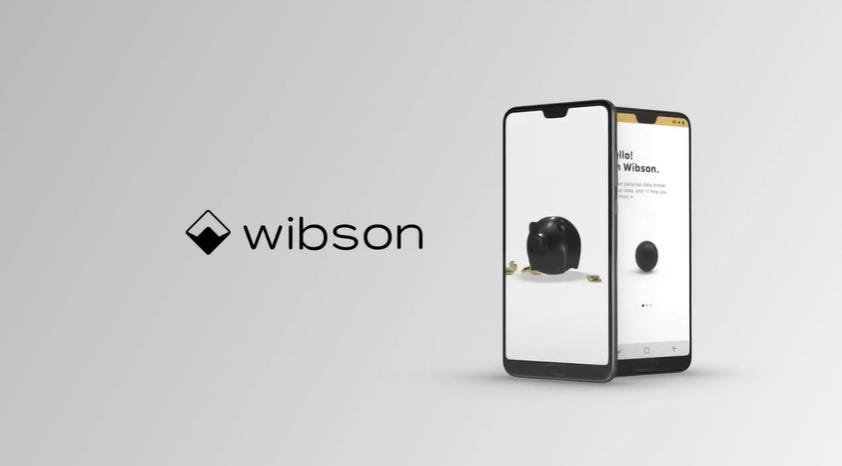 Wibson is a data marketplace that gives users a fair share of their ...