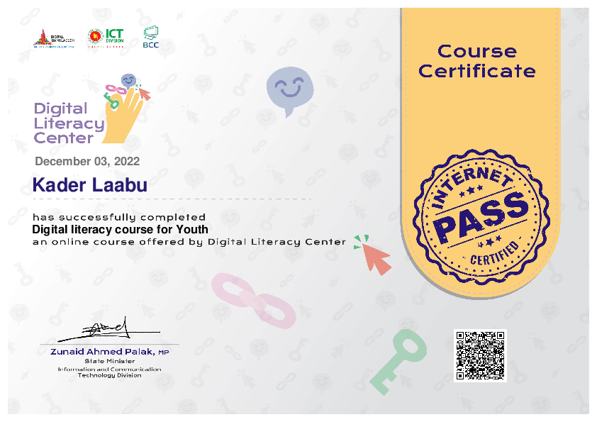 Digital Literacy Course - Kader Laabu - Medium