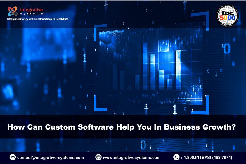 How Can Custom Software Help You In Business Growth? | by Abel Willium ...