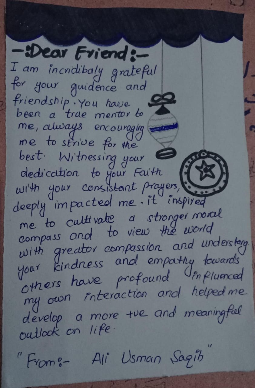 A Letter to My Best Friend. The Amal Fellowship encouraged me to… | by ...