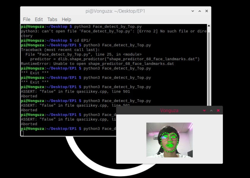 สร้าง AI ตรวจจับจุดบนใบหน้าง่ายๆด้วย dlib, OpenCV, and Python | EP.1 | by Top@VONGUZA | Medium
