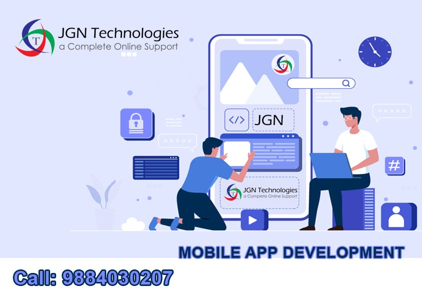 Mobile app - JGN Technologies - Medium