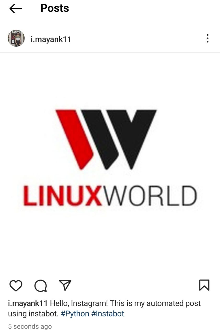 Automating Instagram Posts With Python From Code To Content Sharing 3738