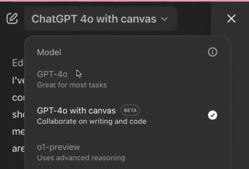 BREAKING: The new ChatGPT ‘Canvas’ is live. | by Aurelien Sanchez | Oct ...