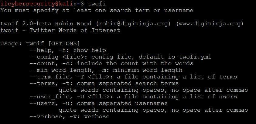Create Wordlist From Twitter Using Twofi By Daniel Webimprints Medium