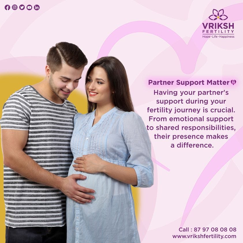 Partner Support Matters - Vriksh Fertility - HSR Layout, Bangalore - Medium