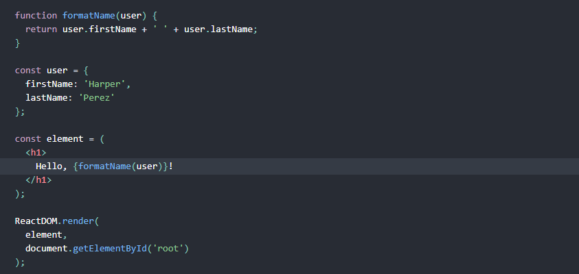 Intoducing JSX(JSX 소개하기). 이 글은 리액트 홈페이지의 문서 중 Main concepts의 2장… | by ...