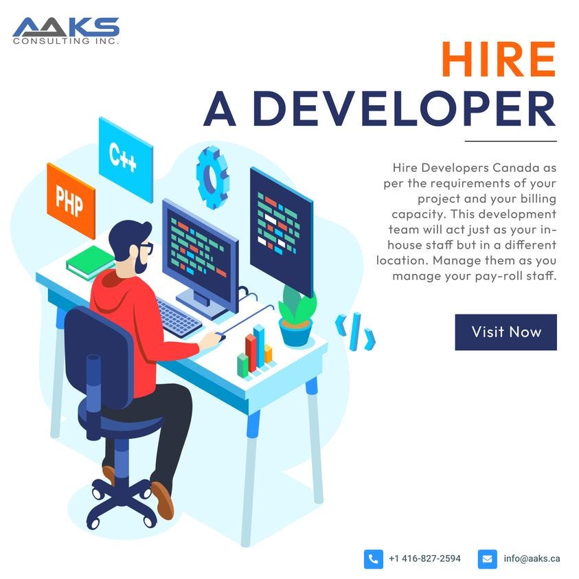 Hire A Developer - Aaks Consulting Inc - Medium