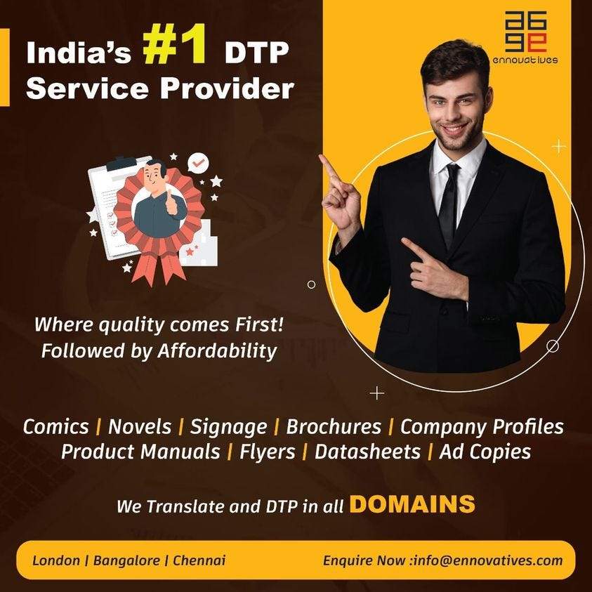 DTP Service Provider - Ennovatives - Medium