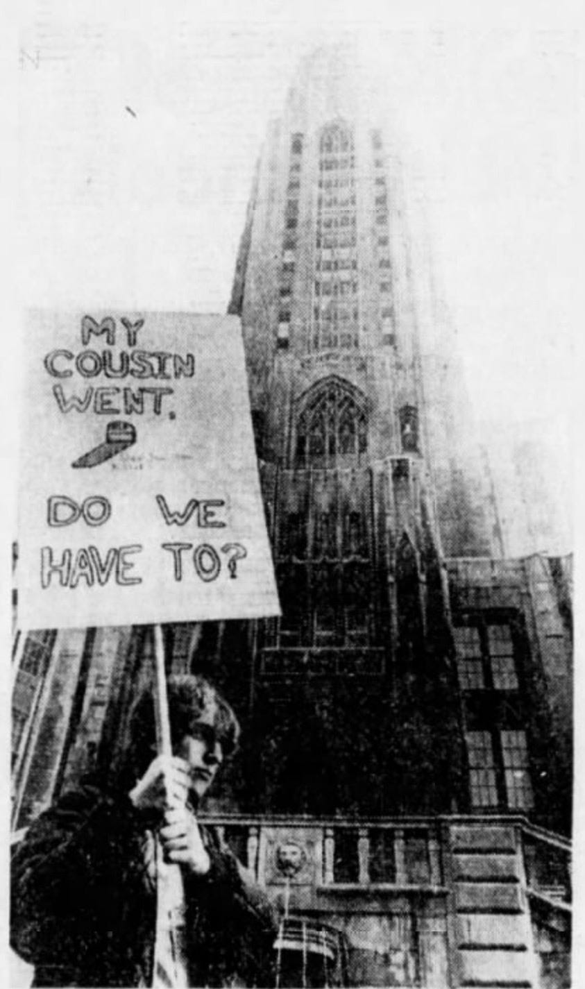 Pitt in ’69:. Demonstrations and Activism at the… | by Nicholas Barilar ...