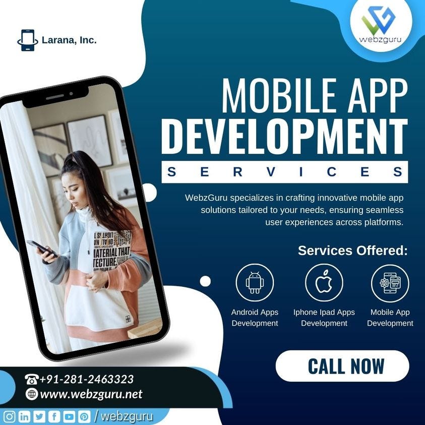 Mobile App Development Company in India - Webzguru - Medium