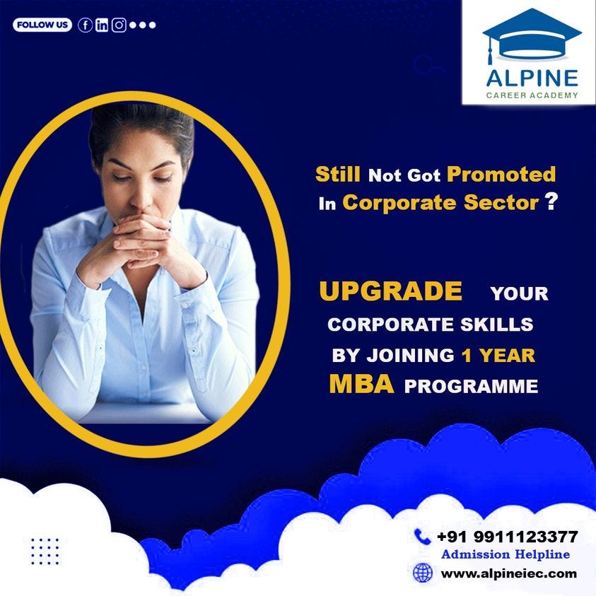 MBA degree in 1 Year *. Graduation /Post Graduation Degree In… | by ...