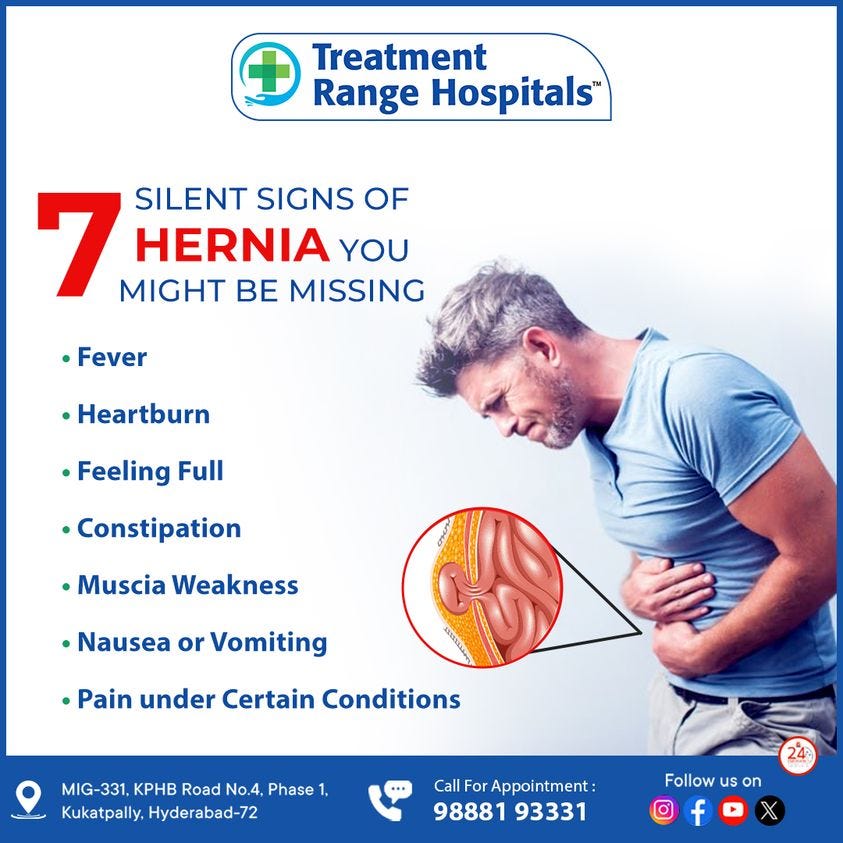 7 Silent Signs of Hernia - Treatment Range Hospital - Medium