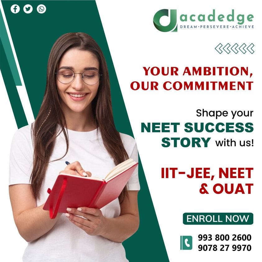 Top NEET and JEE Coaching Centers in Bhubaneswar — Acadedge | by Acadedgebbsr | Oct, 2023 | Medium