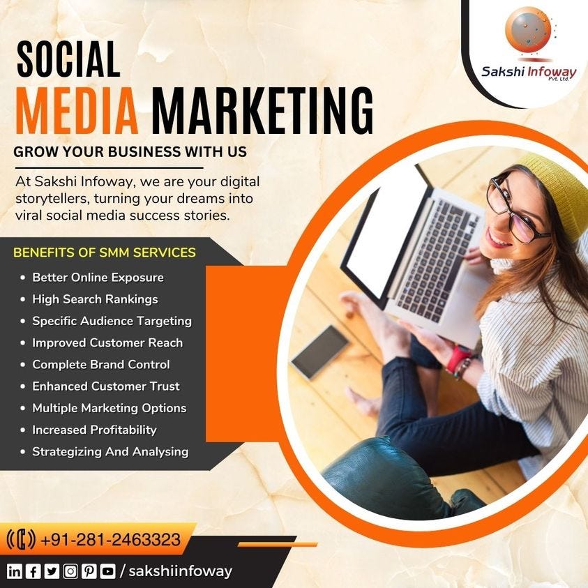 Social Media Marketing Company In India - Sakshi Infoway - Medium