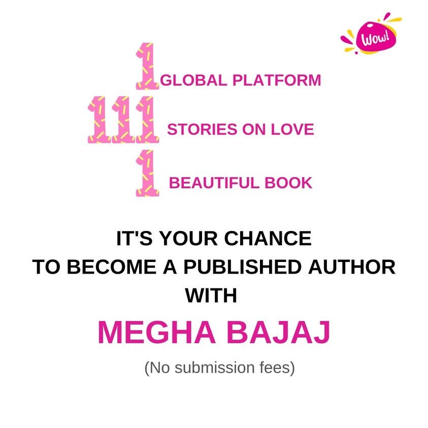Submit Your Story. Become A Published Author! | by Megha Bajaj | Medium