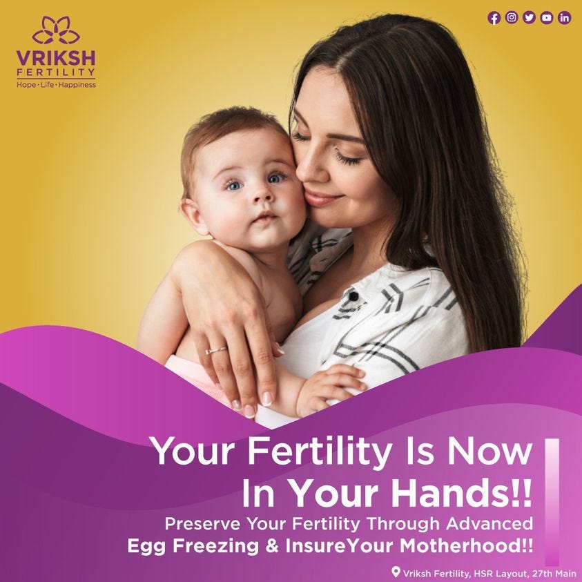 Your Fertility is now in your hands - Vriksh Fertility - HSR Layout, Bangalore - Medium